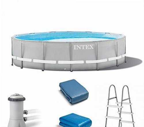 Каркасный бассейн intex