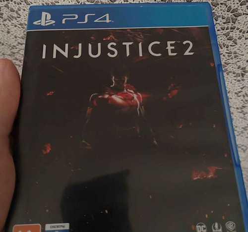 Диск Injustice 2 ps4