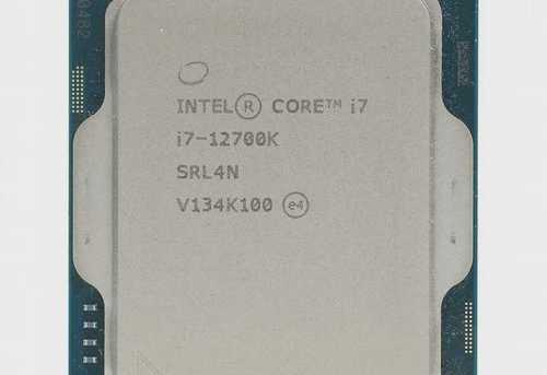 Процессор intel core i7 12700К oem/tray ростест