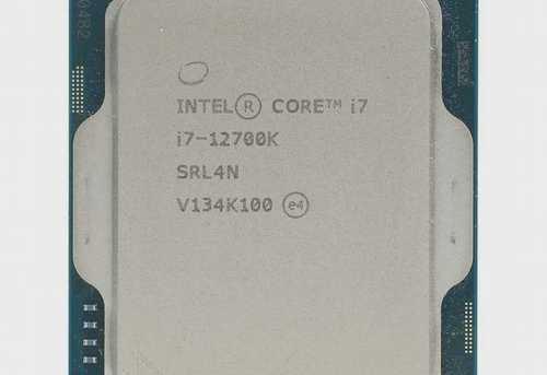 Процессор intel core i7 12700К oem/tray ростест