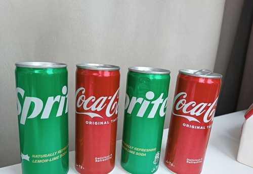 Банки Coca Cola Sprite