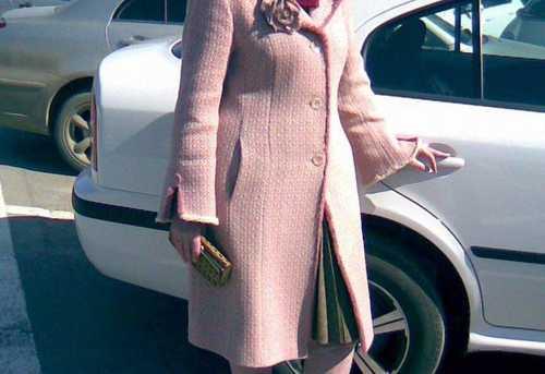 Пальто женское демисезонное шерсть размер 48 50