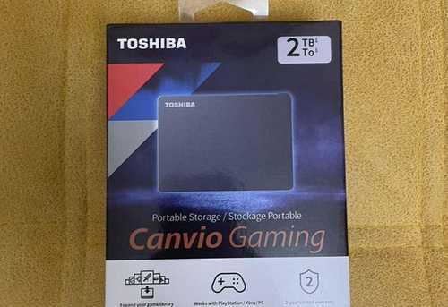 Переносной жёсткий диск Toshiba 2 тб