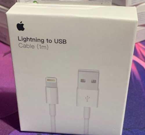 Кабель для айфона lightning to USB и to Type-C