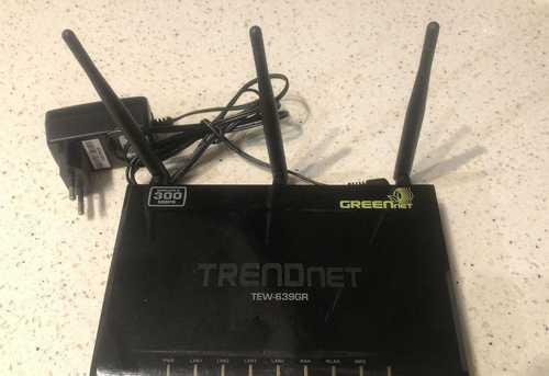 Wifi роутер trendnet TEW-639GR