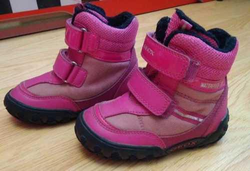 Зимние ботинки Geox 23 для девочки