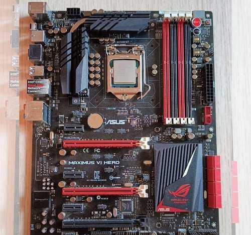 Материнская плата Asus ROG maximus VI hero