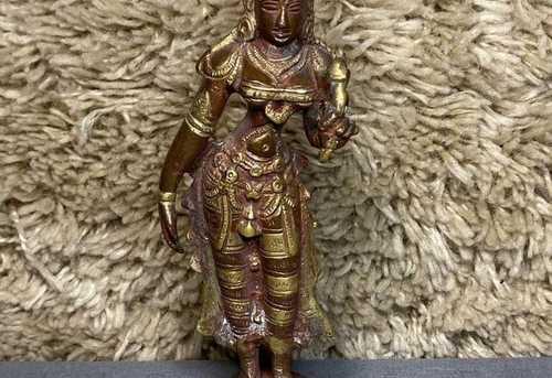 Статуэтка бронза Парвати Индия Будда
