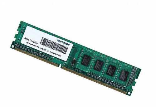 Модуль памяти Patriot PSD34G160081 DDR3 - 4гб 1600
