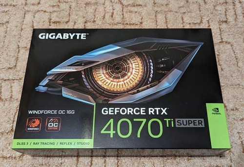 Gigabyte GeForce RTX 4070 Ti Super Windforce OC