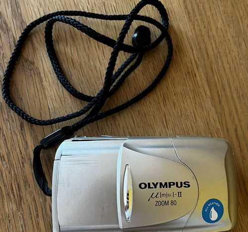 Пленочный фотоаппарат olympus mju ii zoom 80