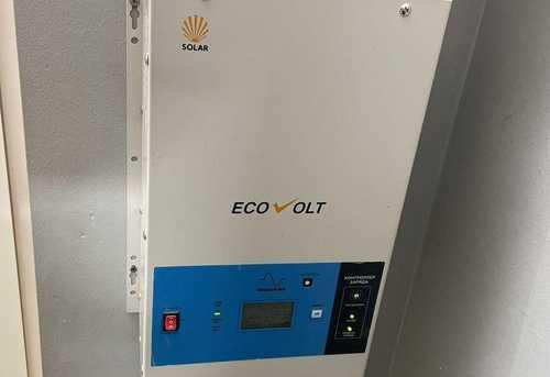 Ибп Ecovolt (3000 ватт) + 2 аккумул по 55Ач AGM