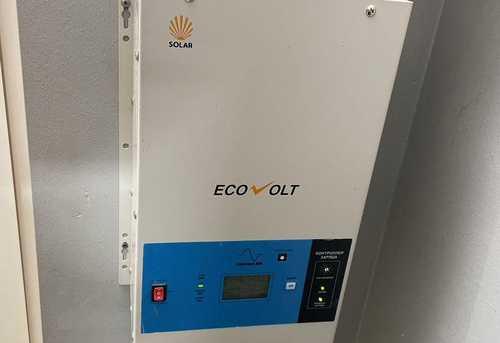 Ибп Ecovolt (3000 ватт) + 2 аккумул по 55Ач AGM