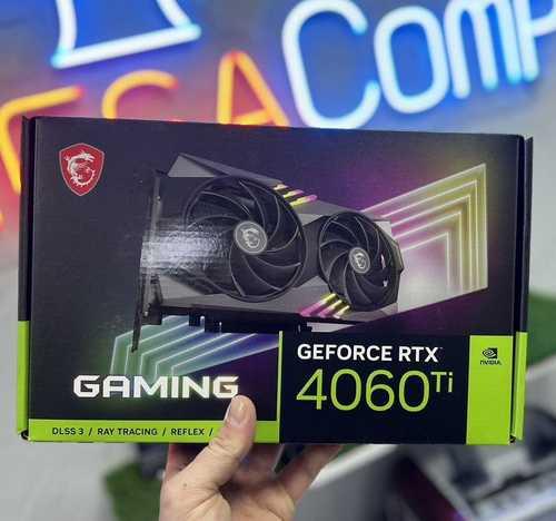 Видеокарта MSI RTX 4060ti gaming 8gb