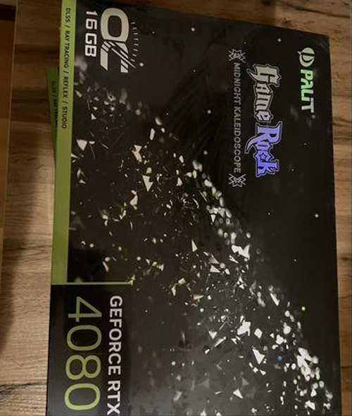 Заказ Palit 4080 game rock oc 16gb