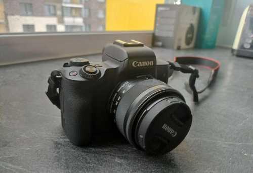 Беззеркалка canon M50 + 3 объектива