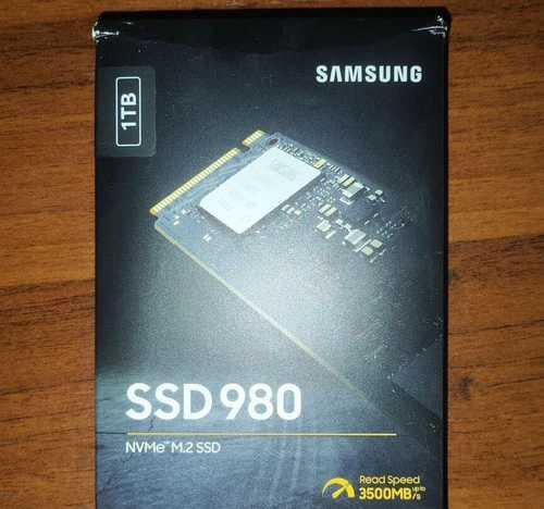 Ssd samsung 980 1tb новый