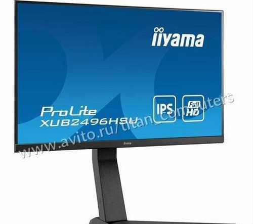 Монитор Iiyama Pro IPS + FHD Новый