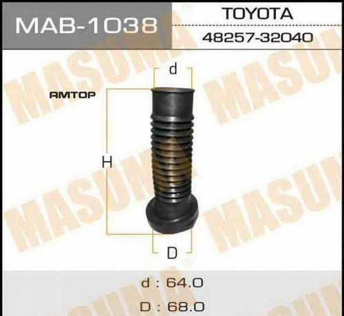 Masuma MAB-1038 Пыльник аморт задн