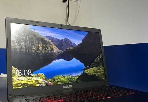 17.3" ASUS FX753V, 1128 ГБ, Core i5-7300HQ, RAM 8 ГБ, GeForce GTX 1050 2 ГБ