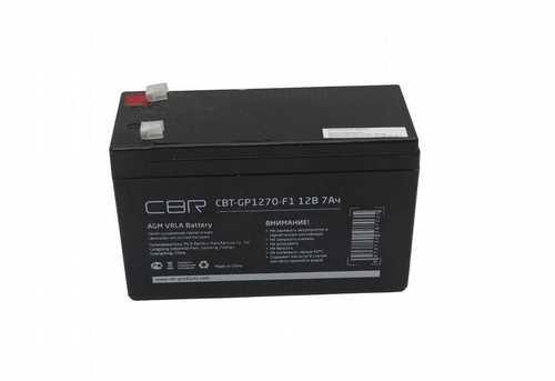Батарея для ибп 12V 7Ah CBR CBT-GP1270-F1