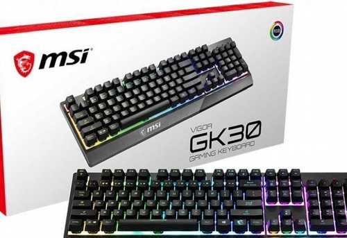 Игровая клавиатура MSI Vigor GK30 Ru, черный