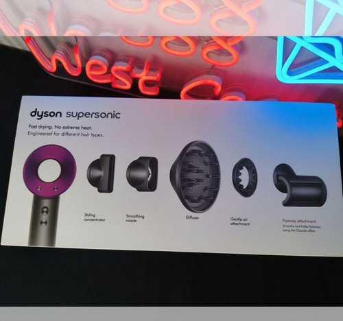 Фен Dyson Hd08 Малайзия 1:1 Оригинал (Гарантия)