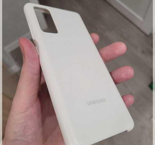 Оригинальный чехол Galaxy S20 FE silicone cover