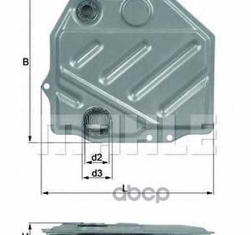 Фильтр масляный АКПП HX48 Mahle/Knecht