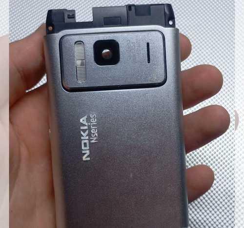 Nokia N8. Задняя часть корпуса. Ориг. Серый