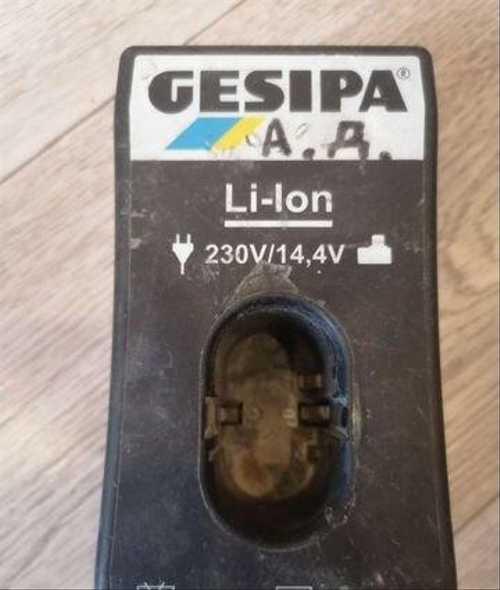 Зарядное устройство gesipa; bosch; AEG
