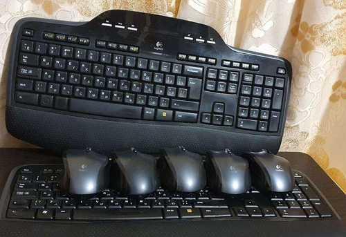 Комплект клавиатура и мышь Logitech MK700/MK 710
