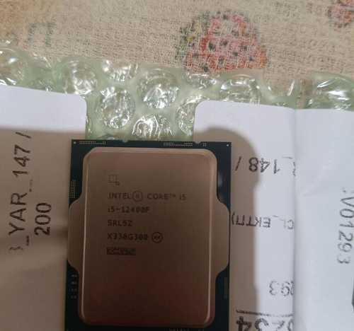 Процессор Intel Core i5 12400f