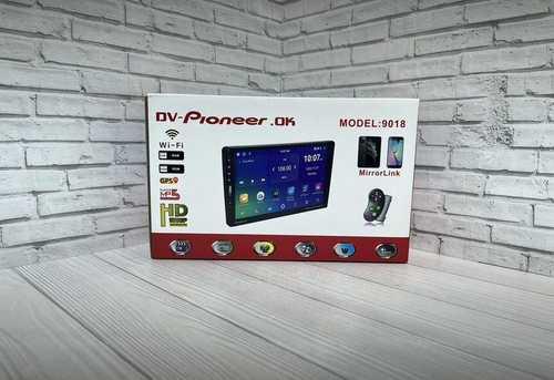 Магнитола pioneer 9 дюймов с кнопками 2/32 gb