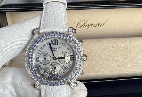 Chopard Happy Sport Chronograph Pave