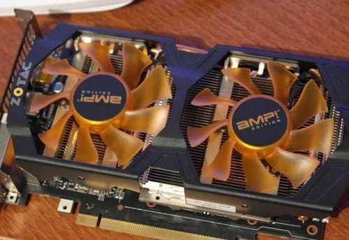 Видеокарта Zotac gtx760 на 2гб