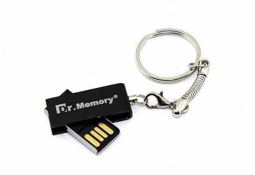 Флешка USB Dr. Memory 005 8Гб, USB 2.0, серебристы