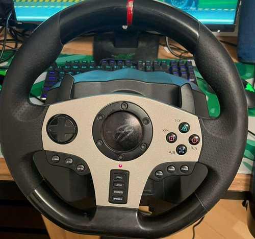 Игровой руль dexp wheelman pro