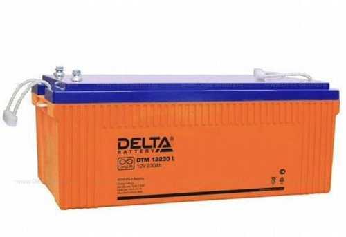 Аккумуляторная батаерея Delta dtm 12230 12v230 h