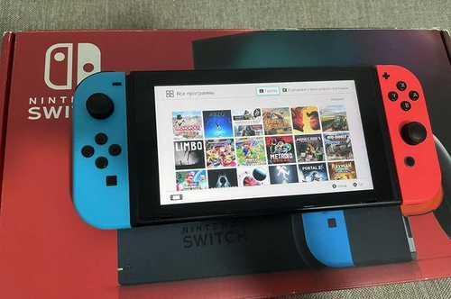 Игровая приставка nintendo switch v2 прошитая