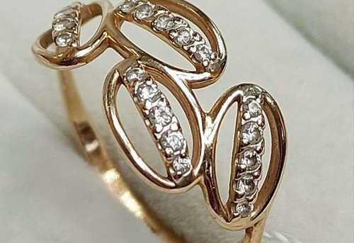Золотое кольцо 585* с кам