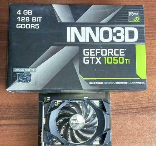 Видеокарта GTX 1050 Ti 4Gb Inno3D