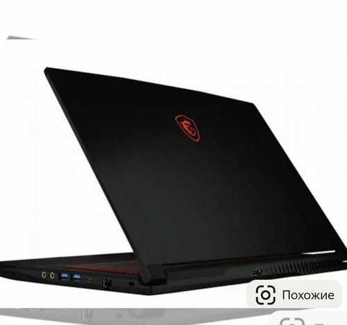 Игровой ноутбук msi thin GF63 12UCX- 1048 XRU 957