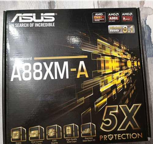 Материнская плата asus A88XM-A