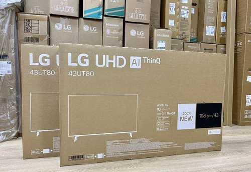 Новинка 2024 LG 43UT80006LA SMART TV