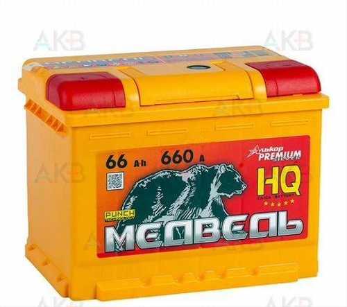 Аккумулятор Медведь Ca/Ca Silver 6ст 66 VLA 66 Ач