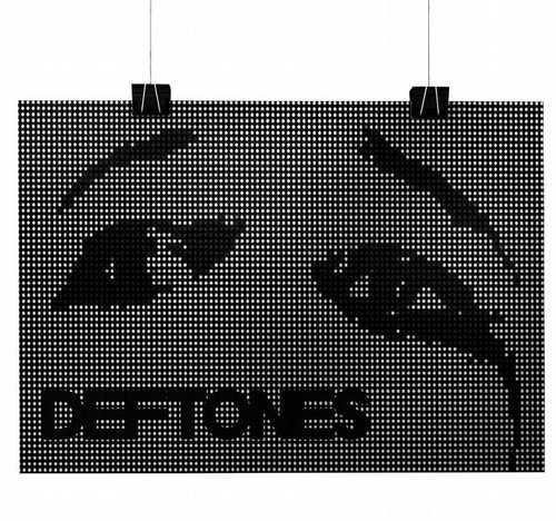 Эксклюзивный постер "Deftones" горизонтальный A3 к0я1я3