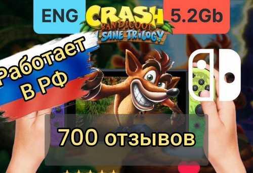 Crash bandicoot trilogy игры для Nintendo Switch