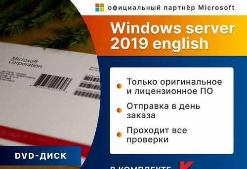 Windows server 2019 standard DVD OEI (конверт Engl