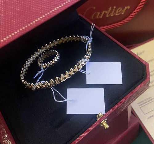 Cartier браслет золотой